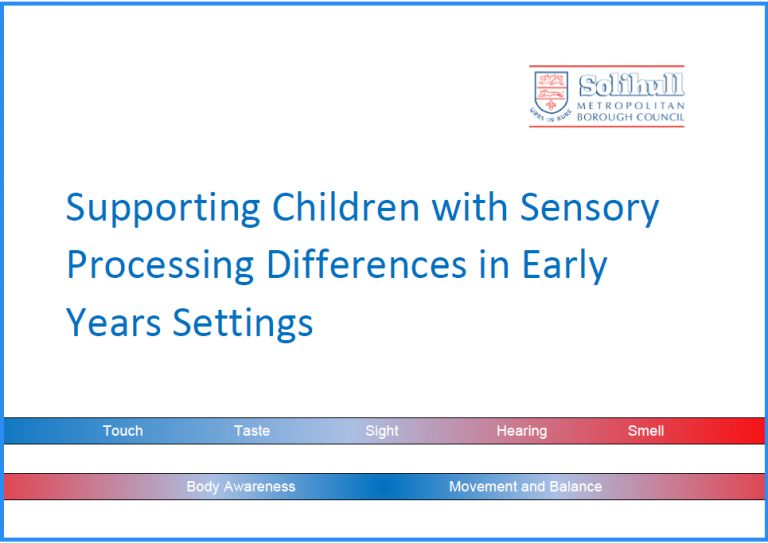Areas of Need – strategies to support children